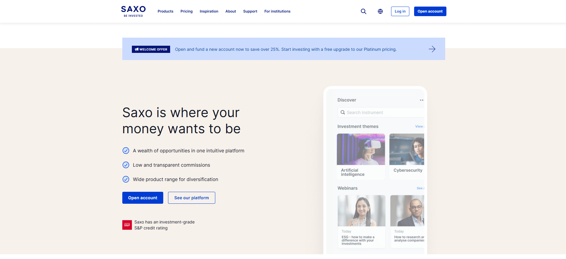 Saxo Broker Review 2025: Platforms and Account Types